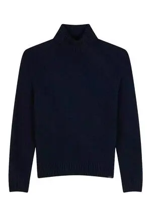 Paul & Shark Turtleneck Wool Sweater - Blue