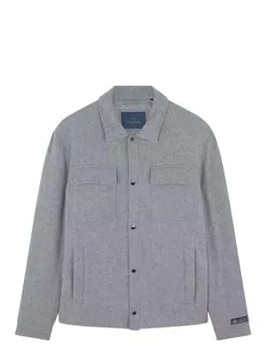 Paul & Shark Quilted Shirt Jacket - Grey