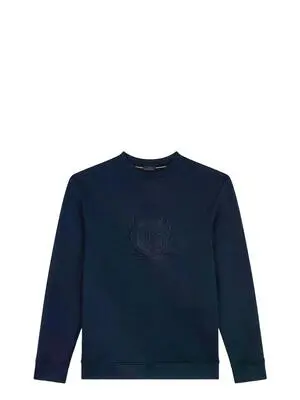 Paul & Shark Heraldic-embroidered Sweatshirt - Blue