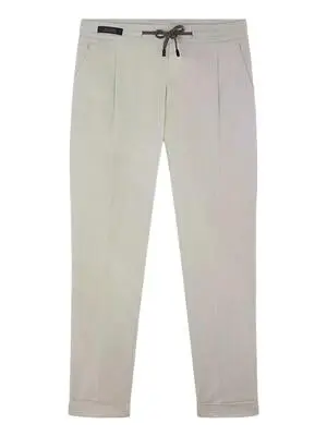 Paul & Shark Pleated Drawstring Trousers - Neutrals