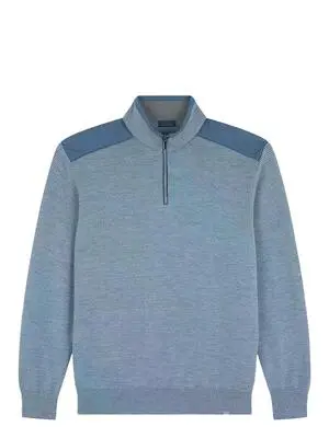 Paul & Shark Half-zip Sweater - Blue