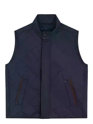 PAUL & SHARK Quilted Zip-Up Gilet