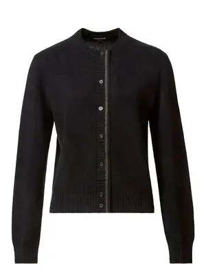 Fabiana Filippi Embellished Button Cardigan - Black