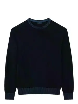 Paul & Shark Crew-neck Wool Sweater - Blue