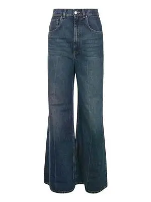 Stella McCartney Logo-patch Jeans - Blue