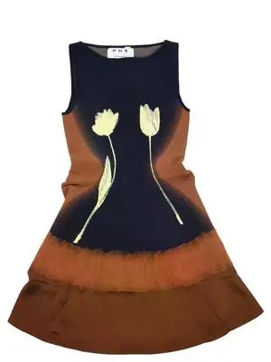 Ph5 Tulip Print Dress - Brown
