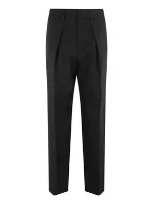 Soeur Pleated Tailored Trousers - Black