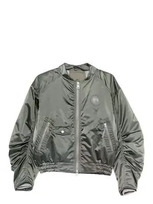 Canada Goose Zip-up Bomber Jacket - Grey