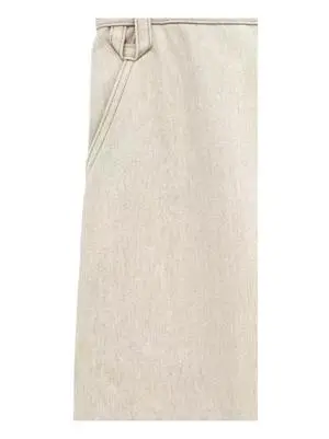 Jacquemus Le Carré De-nîmes Denim Cargo Pants - Neutrals