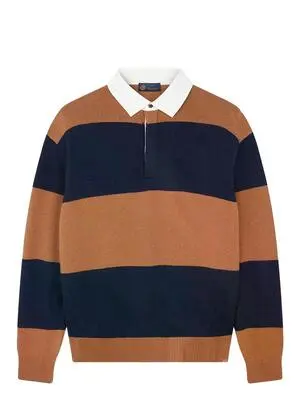 Paul & Shark Wool Blend Polo Shirt - Orange