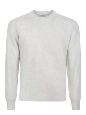 Altea Crew-Neck Wool Sweater Grey