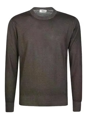 Altea Crew-neck Wool Sweater - Brown