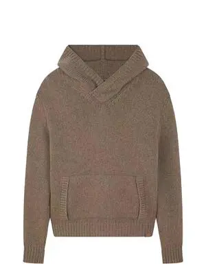 Paul & Shark Hooded Sweater - Brown