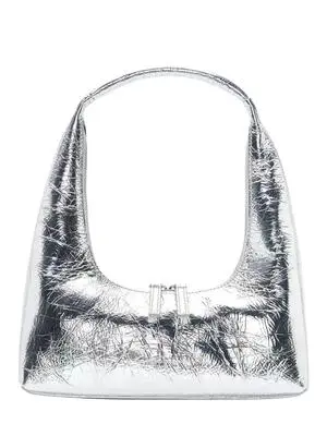 MARGESHERWOOD Metallic-effect Shoulder Bag - Silver