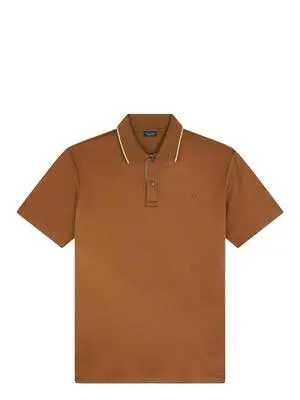 Paul & Shark Cotton Polo Shirt Brown