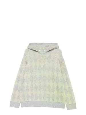 BLUEMARBLE Argyle Hooded Sweater