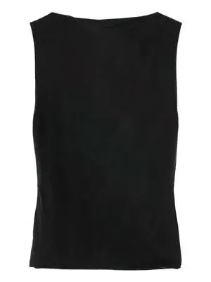 ST. AGNI Sleeveless Boatneck Top