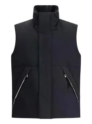Herno Zip-pocket Quilted Gilet - Black