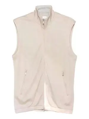 Eleventy Zip-front Vest - Neutrals