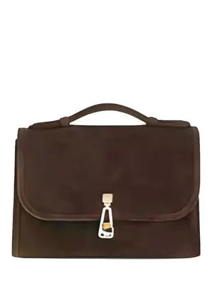 Gabriela Hearst Leonora Top-handle Clasp Bag - Brown