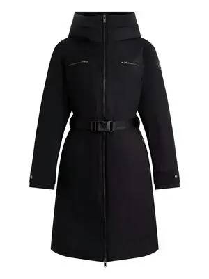 Fusalp Belted Zip-up Coat - Black