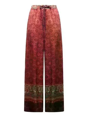 PIERRE-LOUIS MASCIA Geometric Pattern Trousers