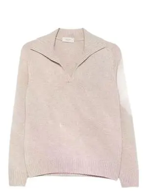 Agnona Sweater With Turtleneck Collar - Neutrals