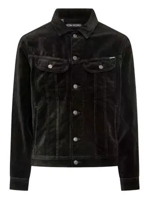 TOM FORD Icon Velvet Denim Jacket