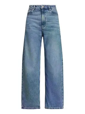 Ralph Lauren High-waisted Wide-leg Jeans - Blue