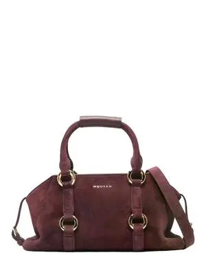 Alexander McQueen Farringdon Small Tote Bag - Red