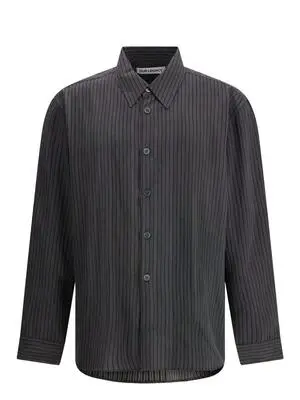 Our Legacy Beyond Striped Button-fastening Shirt - Grey