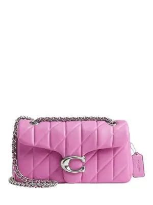 COACH® Tabby Shoulder Bag 26 With Pillow Quilting - Nappa Leather/silver/fuschia