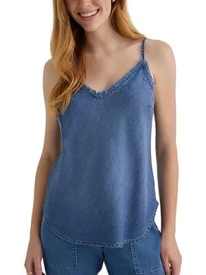 BELLA DAHL Frayed Trim Cami