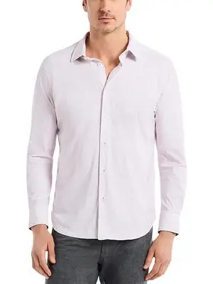Robert Graham Thurston Knit Button Down Shirt - Light Pink