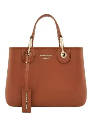 Emporio Armani Myea Small Tote Bag - Brown