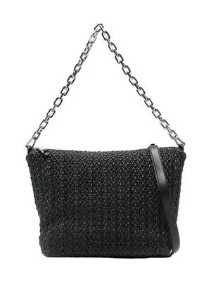 Emporio Armani Quilted Hobo Bag - Black