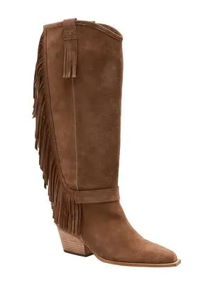 FREE PEOPLE Faith Fringe Western Boots