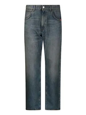 AMISH Straight Fit Jeans - Blue