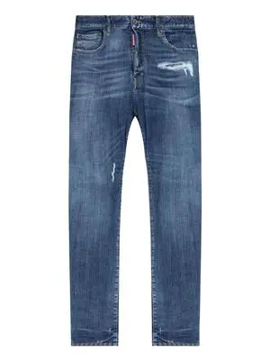 Dsquared2 Jeans With Logo - Blue
