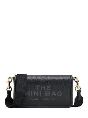 Marc Jacobs Leather Crossbody Bag Black