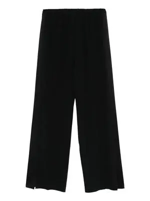 FORTE_FORTE Satin Smoking Trousers - Black