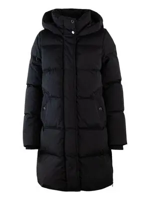 Woolrich Kelly Long Down Jacket - Black