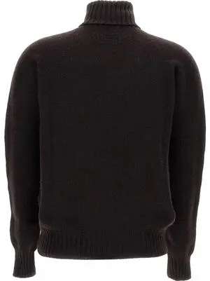 DRUMOHR High Neck Sweater - Brown