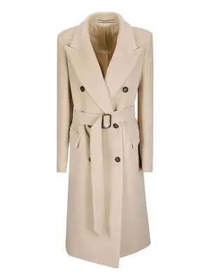 TAGLIATORE Wool Double-Breasted Coat