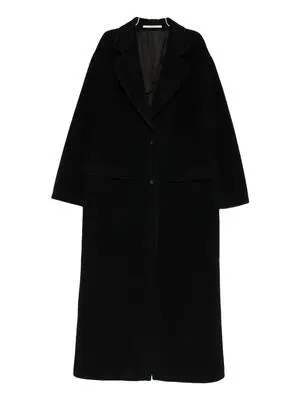Tagliatore Wool Single-breasted Coat - Black