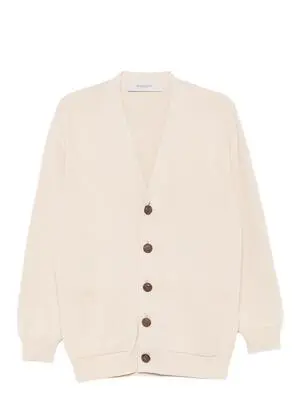 GOLDEN GOOSE Cotton V-Neck Cardigan