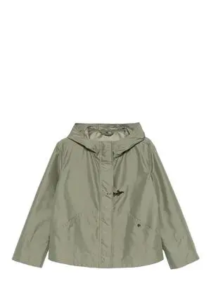 FAY Short Parka Coat - Green