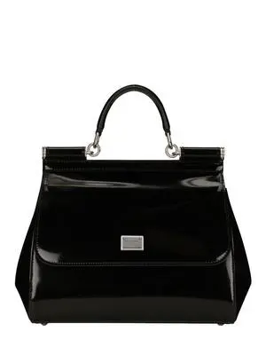 Dolce & Gabbana Sicily Large Handbag - Black