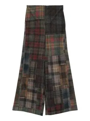 BYE Patchwork Design Trousers - Multi