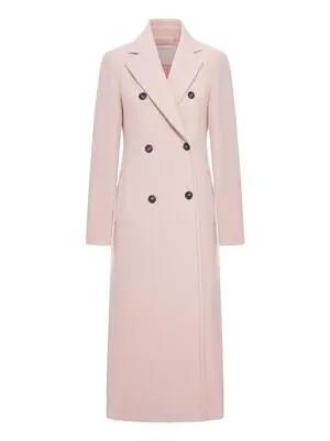 Max Mara Virgin Wool Coat - Pink
